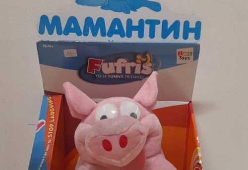 Анимированная мягкая игрушка Fufris Свинка