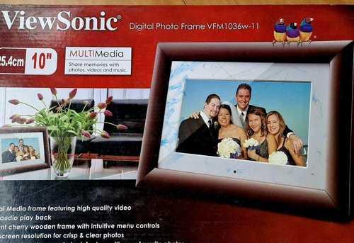 Фоторамка ViewSonic Digital Photo Frame VFM 1036w