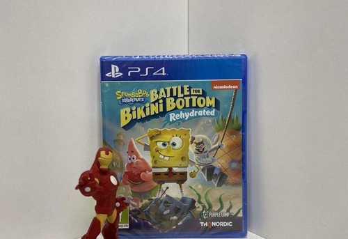 Spongebob Battle For Bikini Botom PS4 Новый