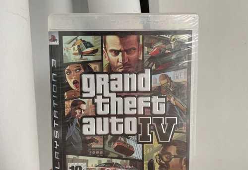 Игра Grand Theft Auto IV (GTA 4) для ps3 новый