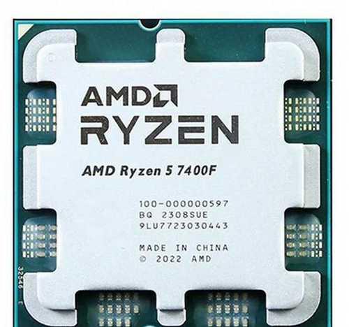 Процессор ryzen 5 7400f,am5 новый