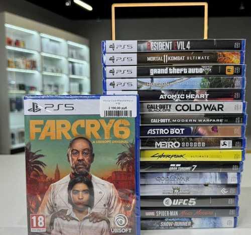 Far Cry 6 на PS5 диск, новый