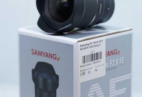 Объектив samyang 14mm f 2.8 AF Sony E на гранатии