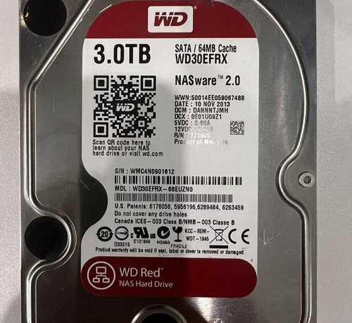 Hdd WD red 3tb