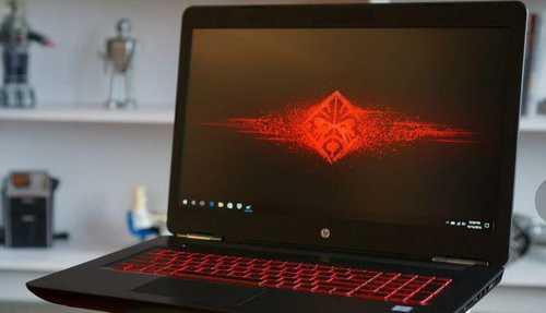 HP Omen 17 зверь i7 7700HQ/16GB/ GTX 1050 Ti 4GB