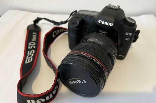Canon EOS 5D Mark II kit и объективы