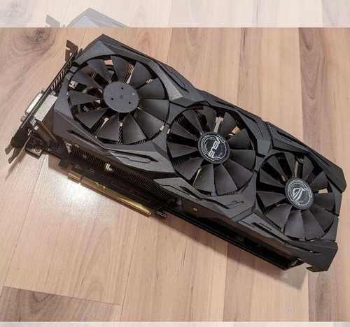 Видеокарта игровая Asus strix rx 580 8gb реальная