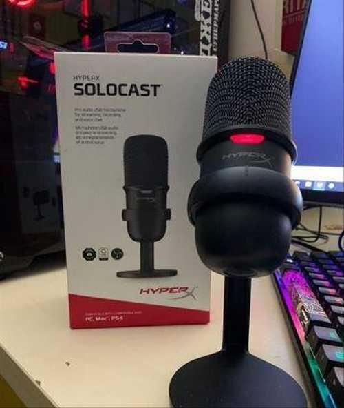 Микрофон hyperx solocast