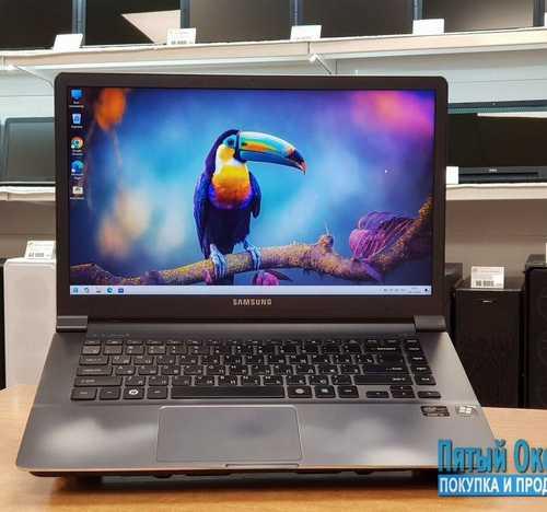 Ноутбук Samsung 15, Core i5 3317U, RAM 8Gb, SSD