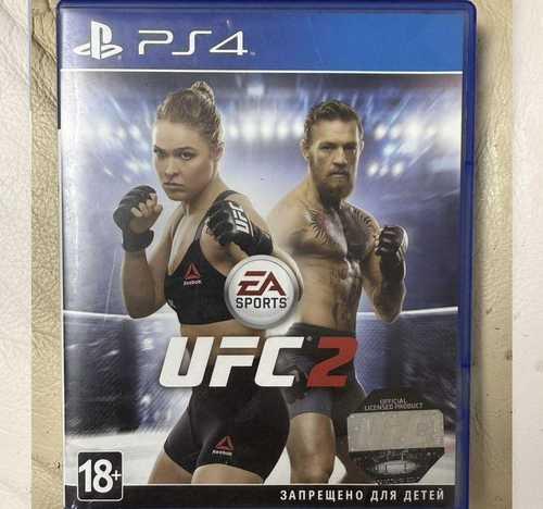 Диск ufc 2 ps4