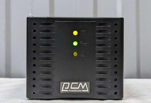 Стабилизатор напряжения Powercom 0.6 кВт (Новый)