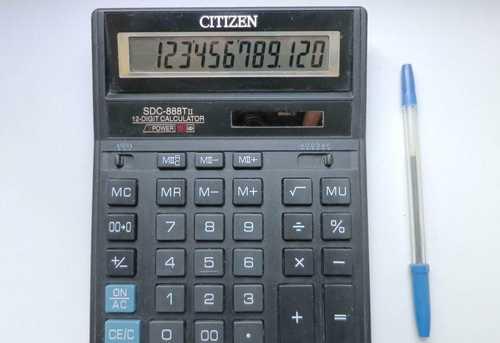 Калькулятор citizen SDC-888T II