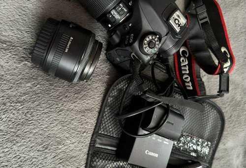 Canon 80d + EFS18-135mm + 50mm
