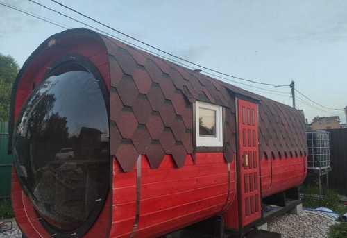 Баня бочка