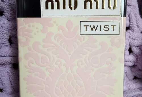 MIU MIU twist EAU DE toilette 50ML женский