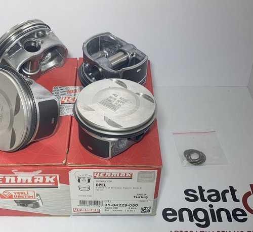 Поршни с кольцами +0.50 Opel A18XER Z18XER F18D4