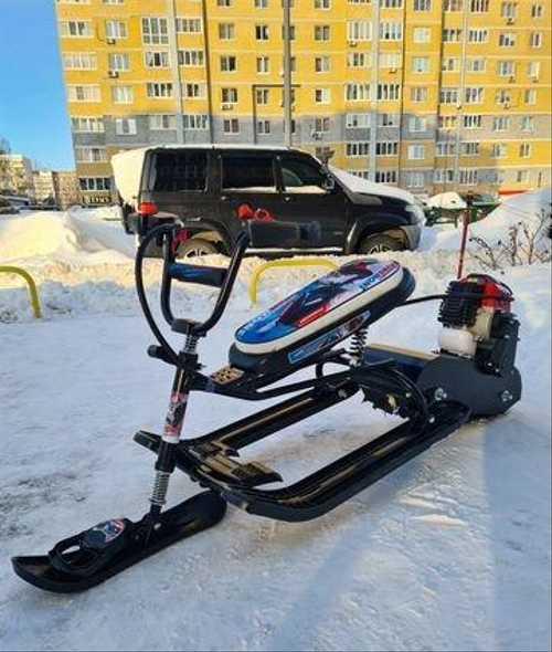 Детский бензиновый снегоход Snow Kids Lux. Кредит