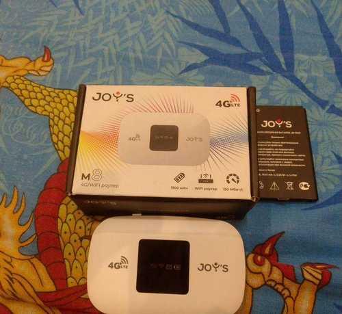 Joys M8 4G wifi роутер прошитый