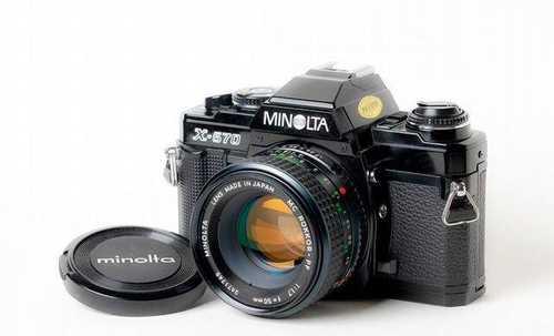 Minolta X-570 комплект с двумя объективами