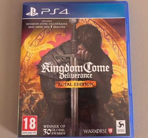 Kingdom Come Deliverance royal edition ps4