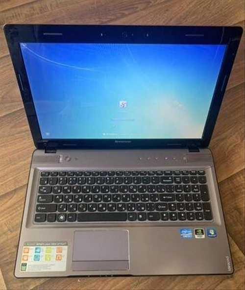 Ноутбук Lenovo IdeaPad Y570 (Core i7)