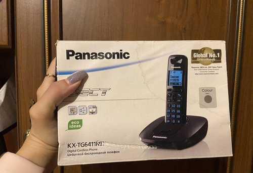 Цифровой беспроводной телефон panasonic kx-tg641ru