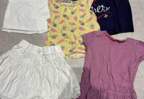 Одежда для девочки пакетом 110 116