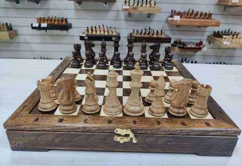 Шахматы подарочные из дуба Стаунтон
