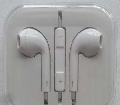 Гарнитура Apple EarPods (проводная)