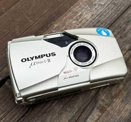 Olympus mju ii пленочный фотоаппарат