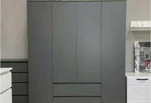 Шкаф 4-х створчатый Мори 1600.1 графит