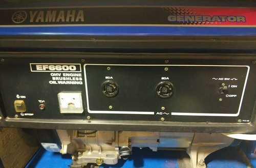 Генератор Yamaha EF6600E бензиновый, японский