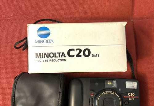 Плёночный фотоаппарат Minolta C20 date