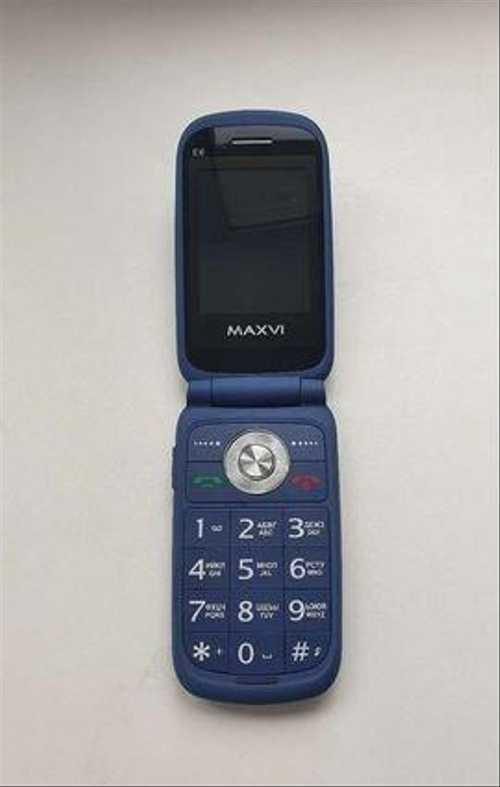Телефон Maxvi раскладушка