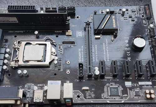 Gigabyte GA-H110-D3A celeron 3930