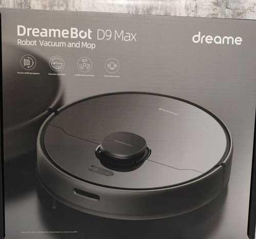 Робот пылесос Dreame Bot d9 Max. Новый