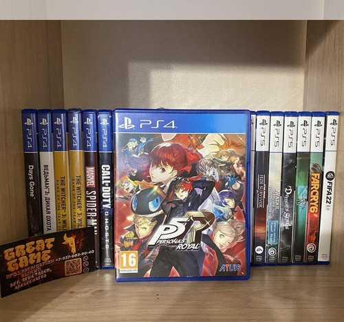 Игры PS4: Persona 5 Royal