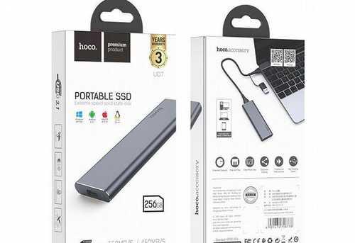 Внешний накопитель SSD Hoco UD7 256GB (USB/Type-C)
