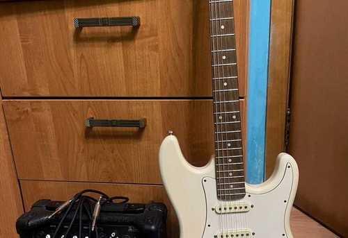 Stratocaster от Phill Pro и комбоусилитель belcat