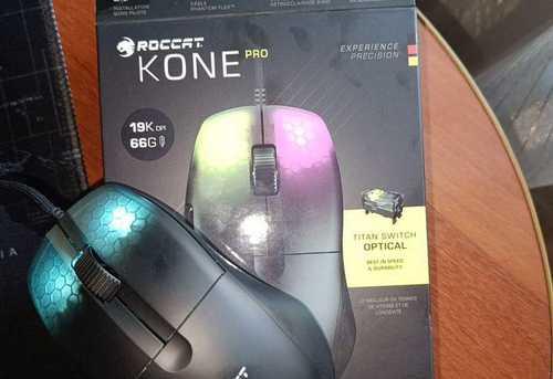 Игровая мышь проводная roccat kone PRO, черный