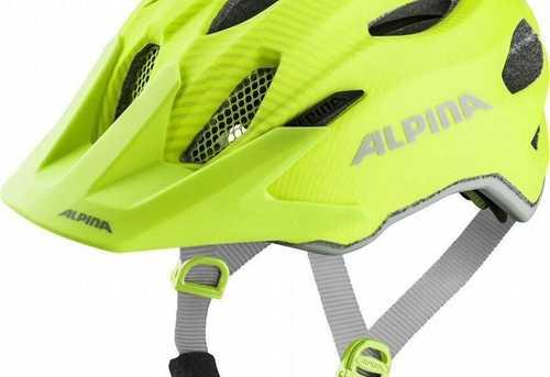 Шлем велосипедный Alpina Carapax Jr. Flash Be Visi