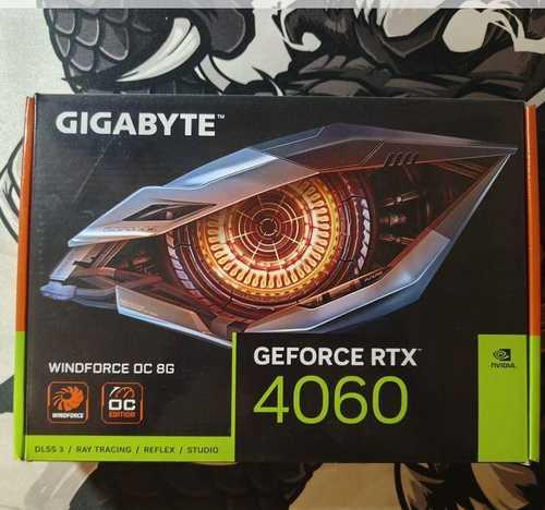 Видеокарта Gigabyte rtx 4060 oc 8 gb