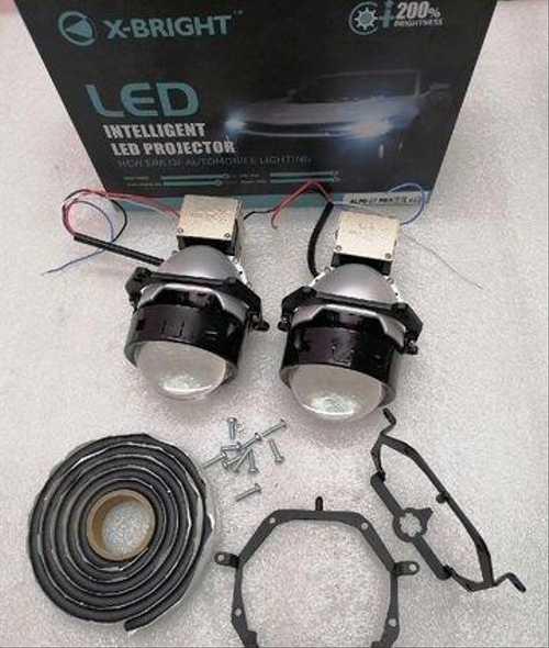 Линзы фары Bi-LED Aozoom 07 PRO Infiniti M25 Y51