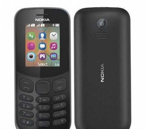Nokia 130 Dual Sim Black (черный)