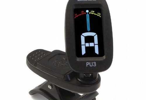 Гитарный тюнер Ibanez PU3 clip tuner Black