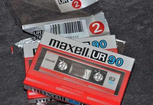 Аудиокассета maxell UR 90 japan market (1962)