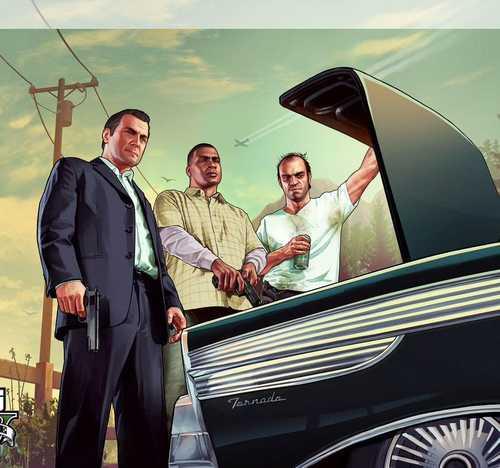 Grand Theft Auto 5 (GTA 5) для PS4/PS5 на Русском