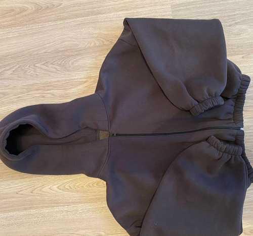 Зип худи короткое
