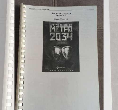 Метро 2034