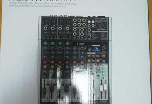 Микшерный пульт Behringer x1204usb новый